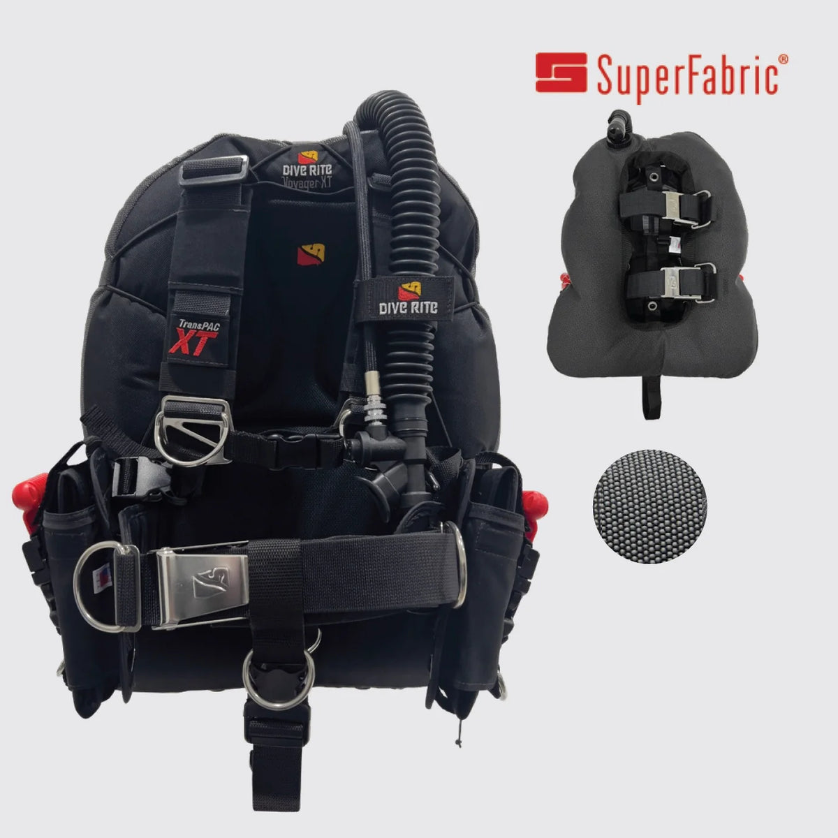 DIVE RITE Transpac XT with Voyager XT wing (35lb) | PRODIVE