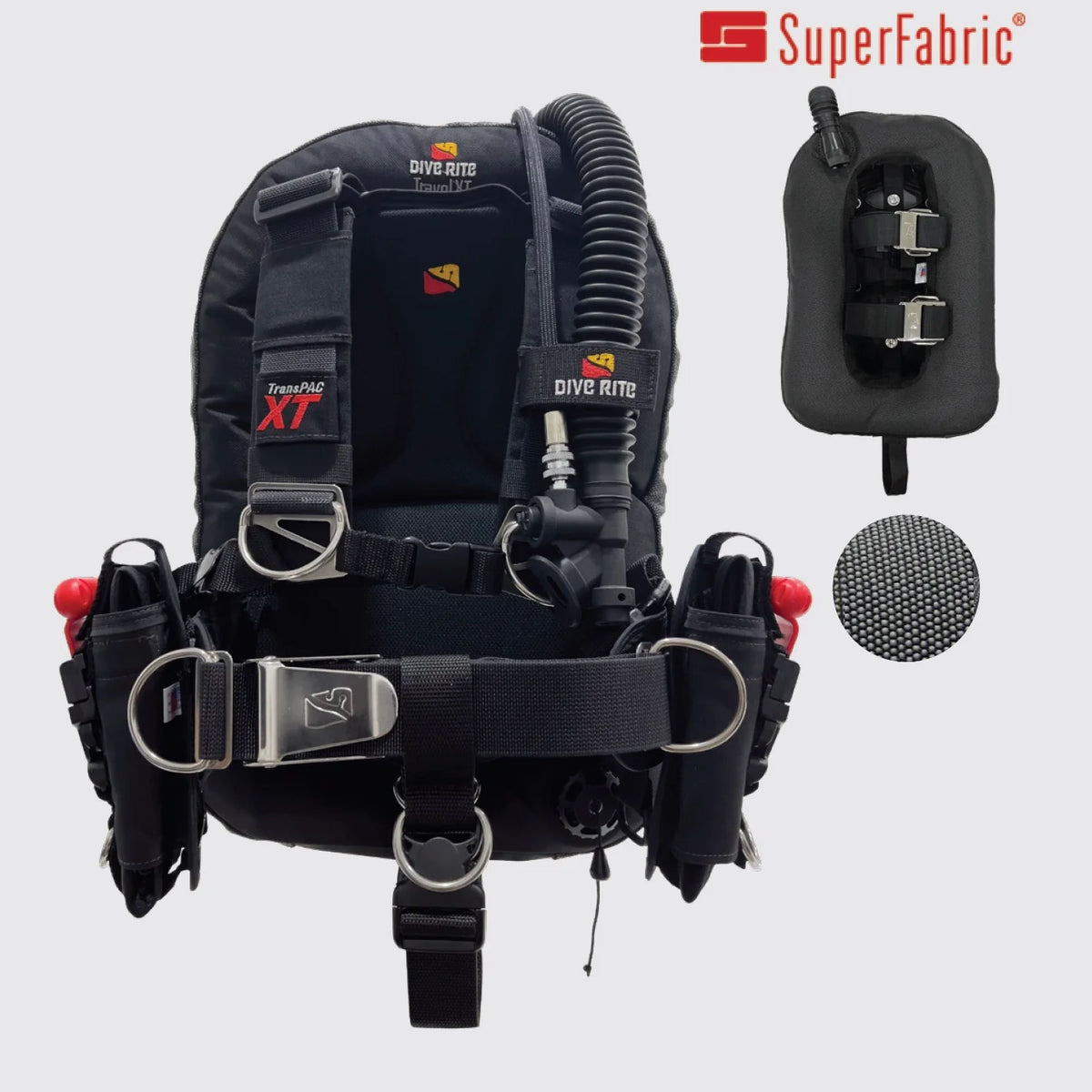 DIVE RITE Transpac XT +Travel XT wing (25 lb) | PRODIVE